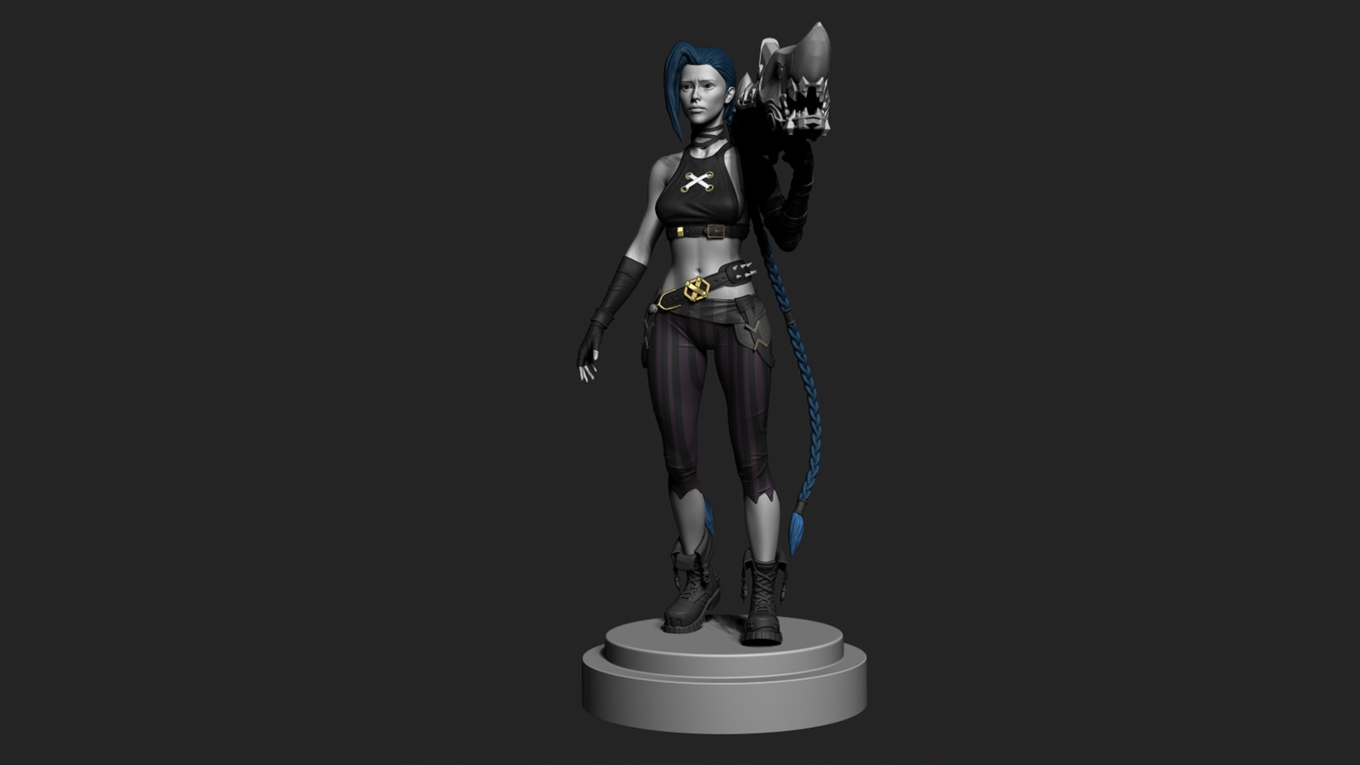 3D Jinx From Arcane - TurboSquid 2492231