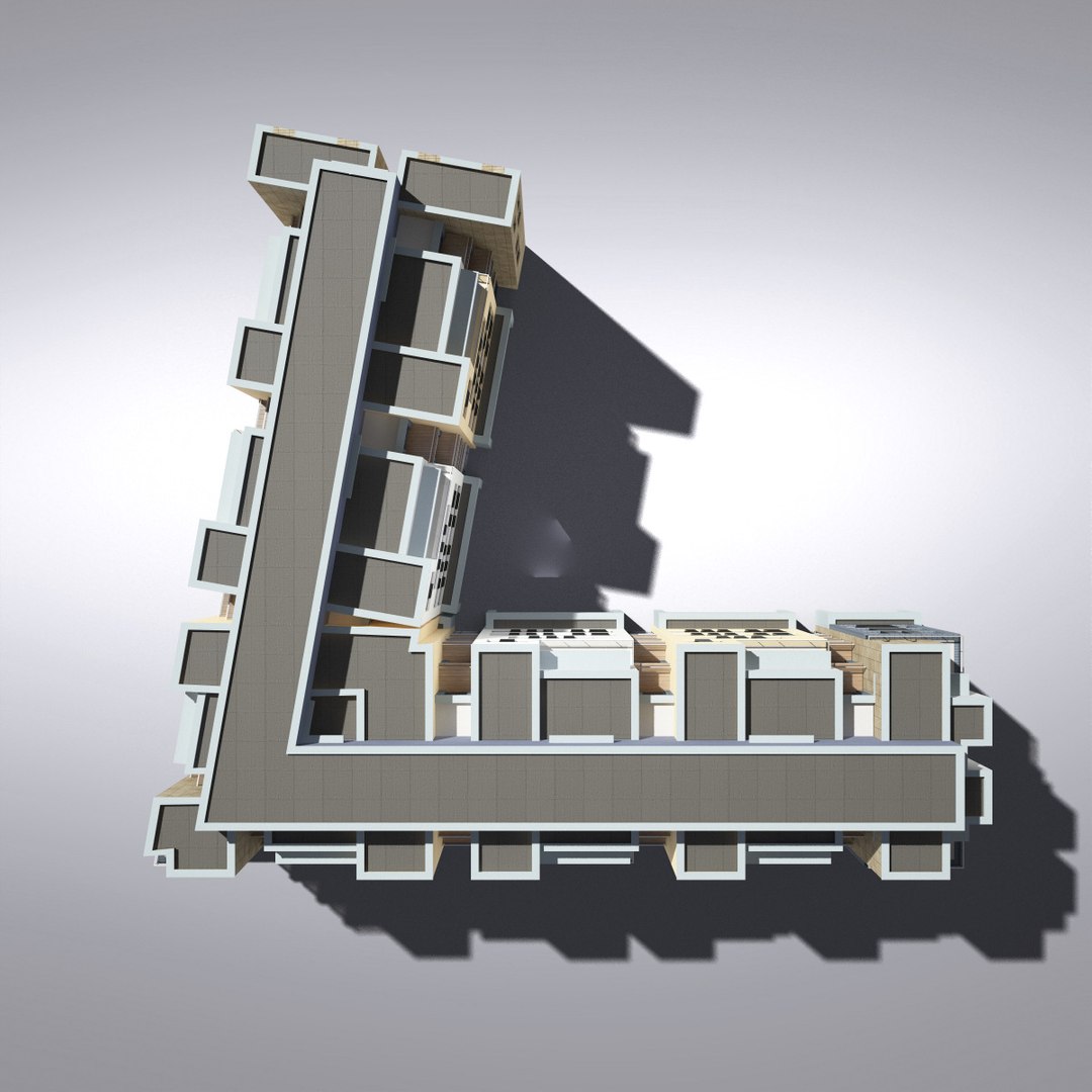 3d Modern Generic Building