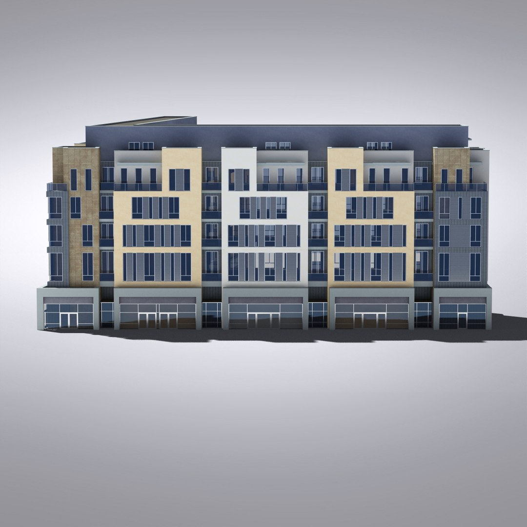 3d Modern Generic Building