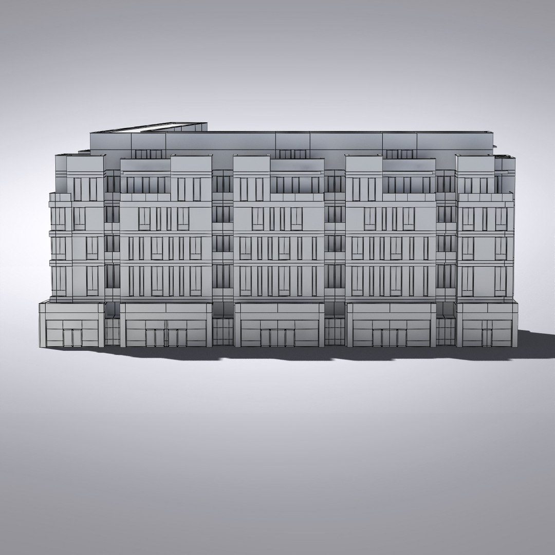 3d Modern Generic Building