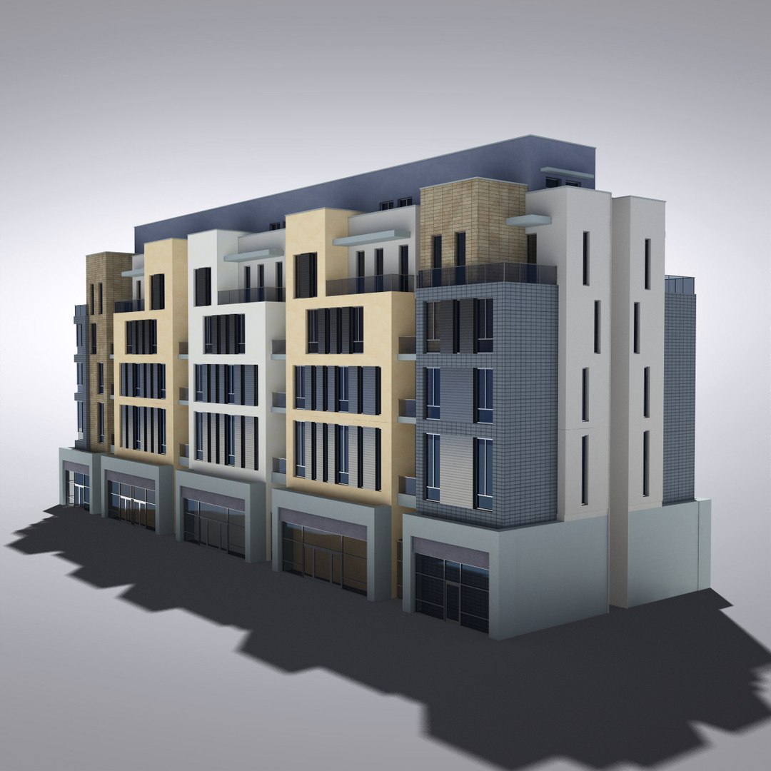 3d Modern Generic Building