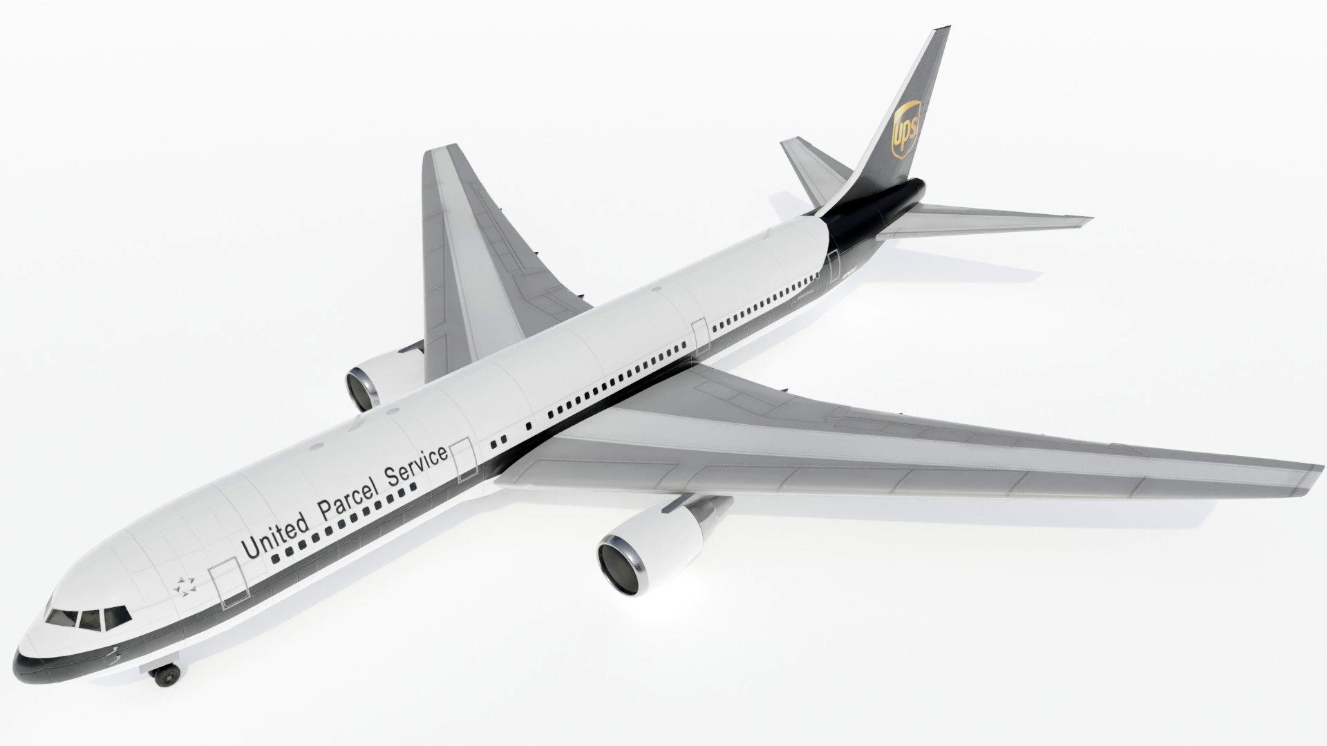 3dsmax 767-300 Ups