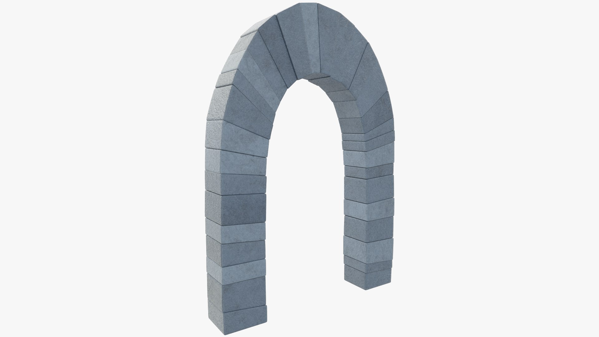 Stone arcs model - TurboSquid 1693368