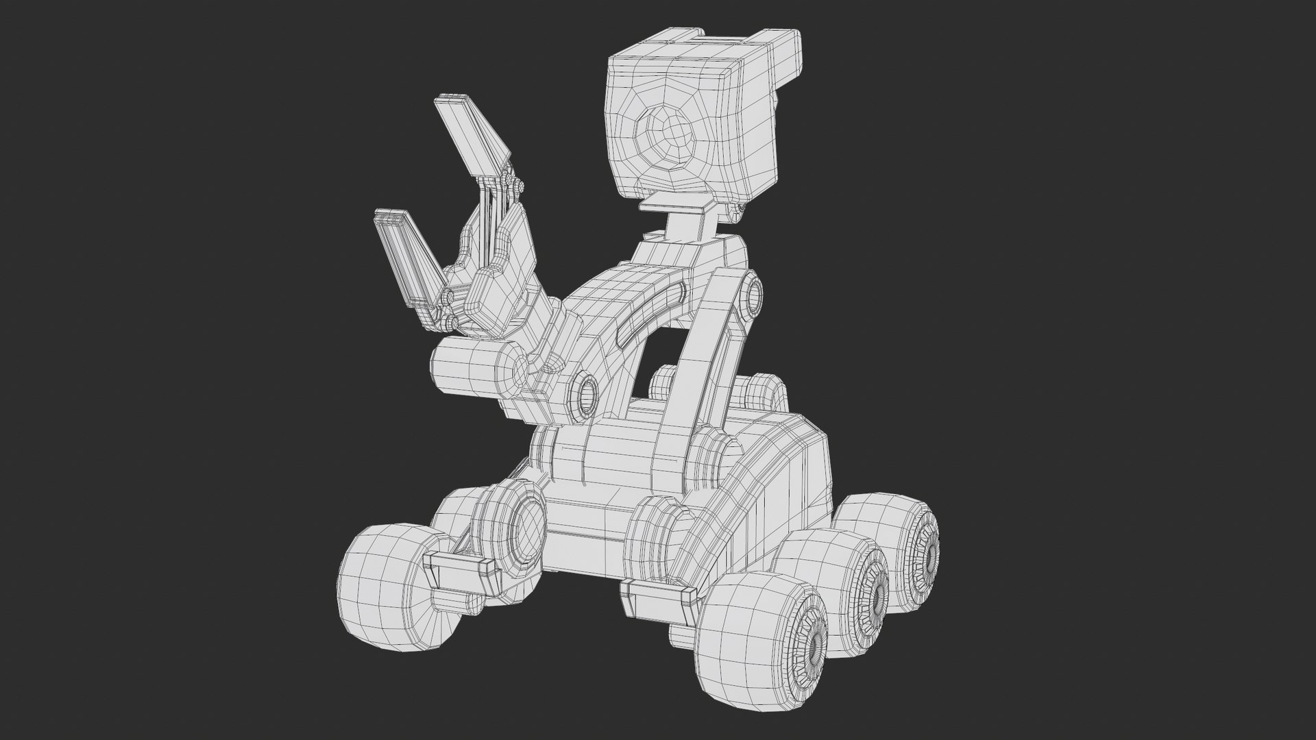 3D Toy Robot PBR - TurboSquid 1846875