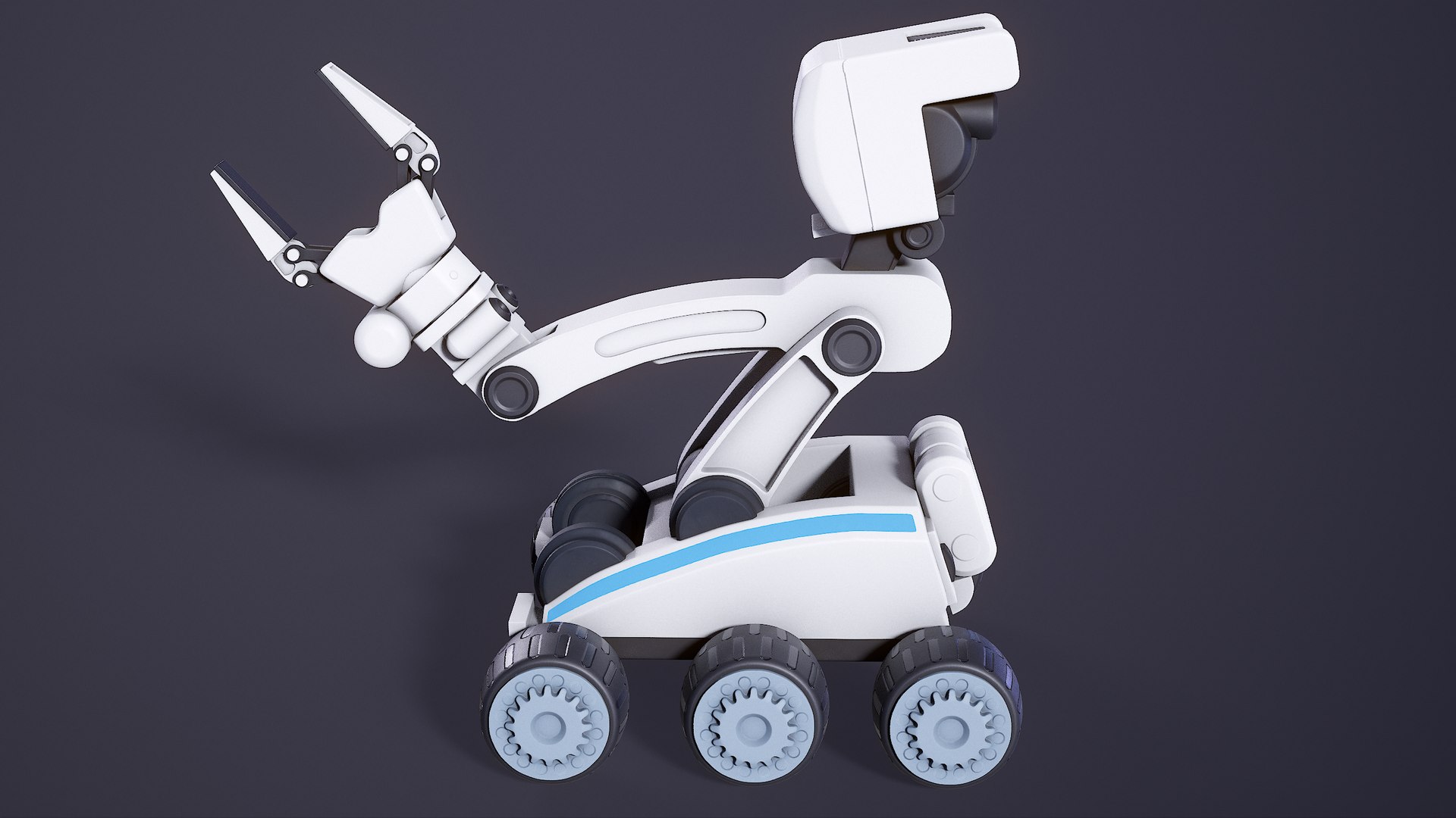 3D Toy Robot PBR - TurboSquid 1846875