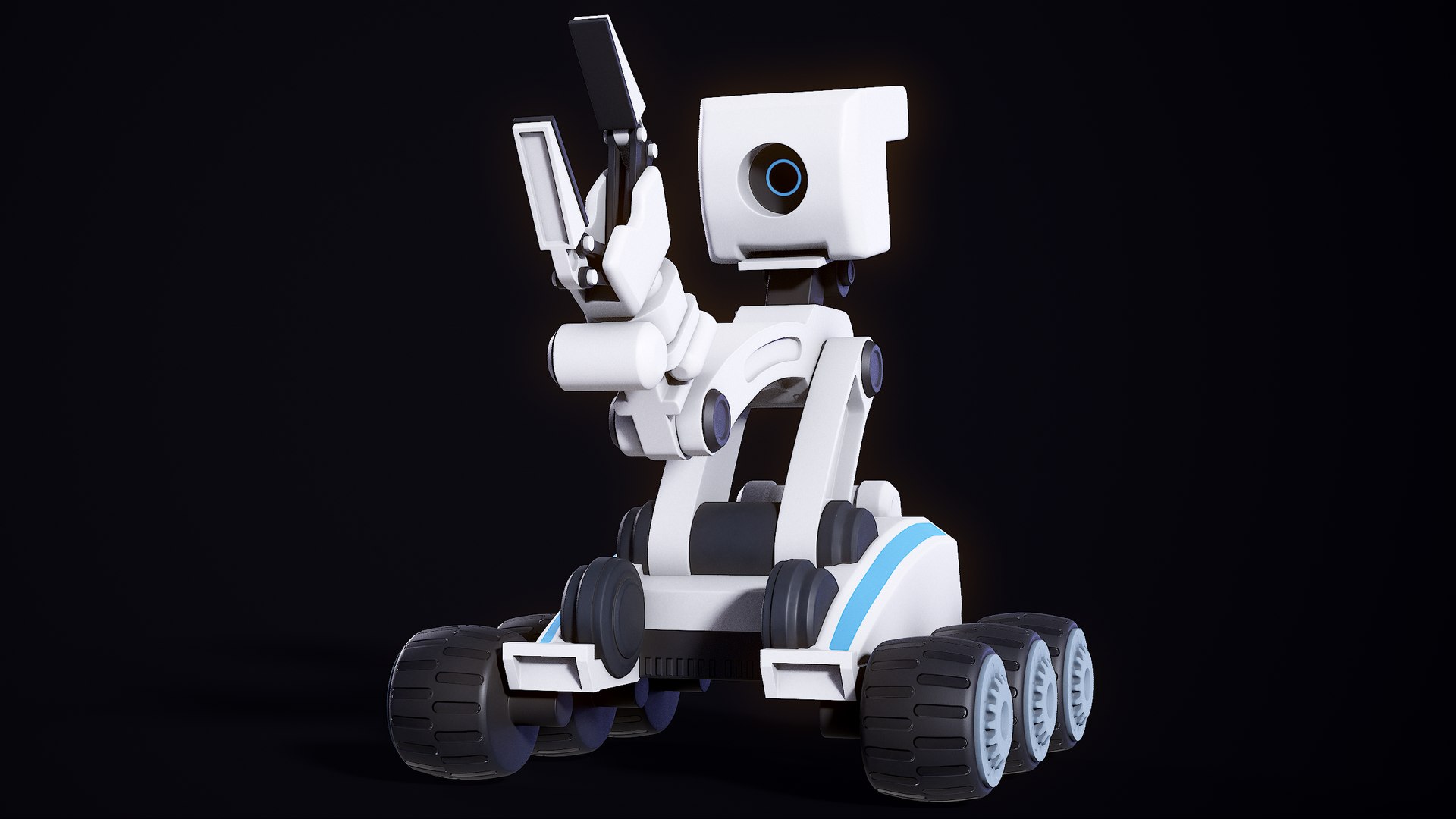 3D Toy Robot PBR - TurboSquid 1846875