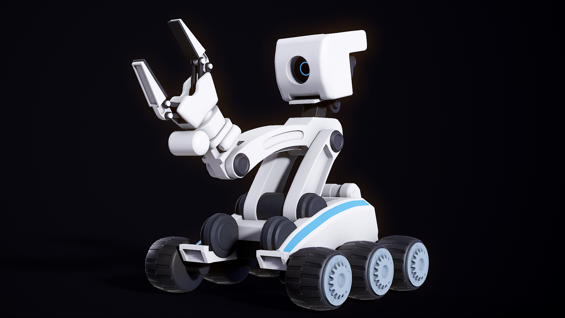 3D Toy Robot PBR - TurboSquid 1846875