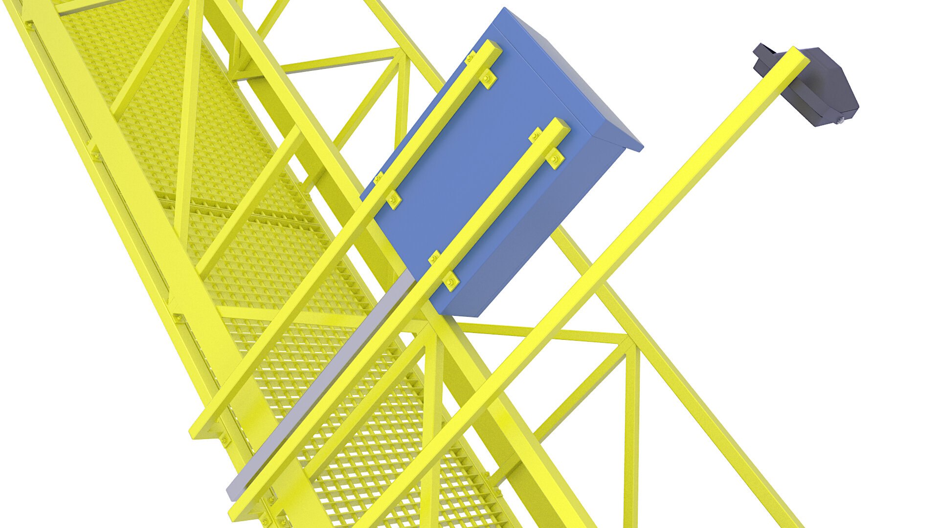 Model Crossover Platform 15 3D Model - TurboSquid 1775943