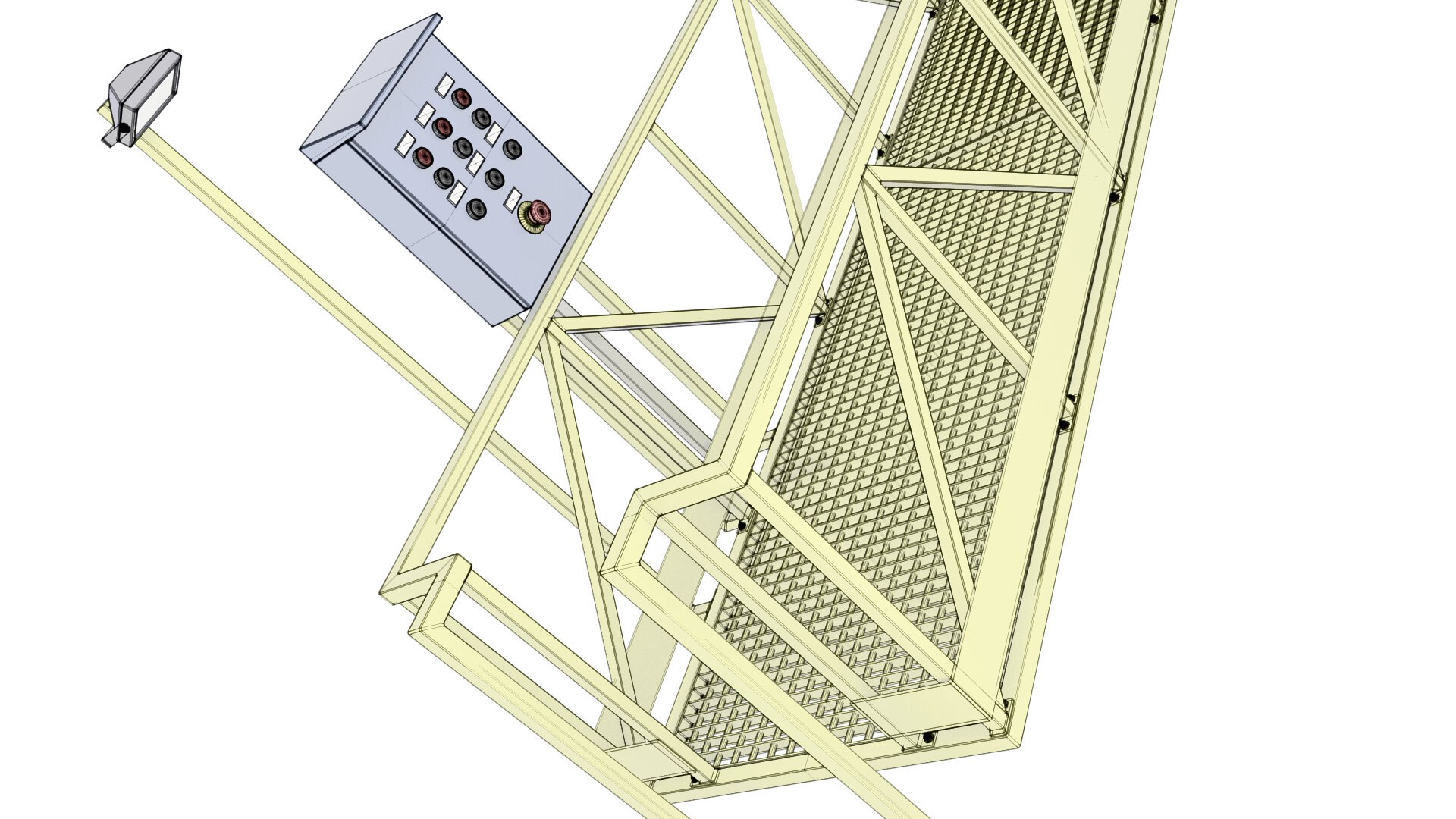 Model Crossover Platform 15 3D Model - TurboSquid 1775943