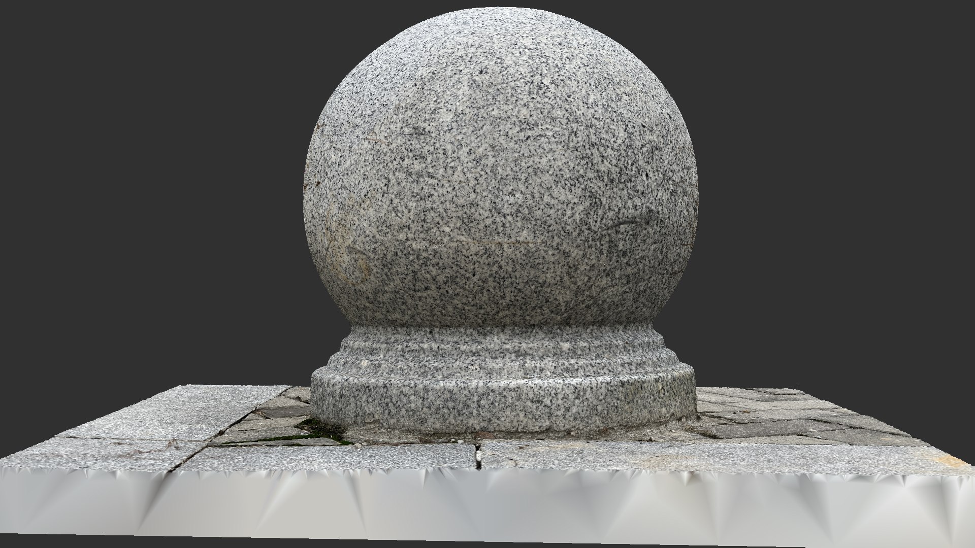3D Model Round Stone Pier 3d Scan - TurboSquid 1990980