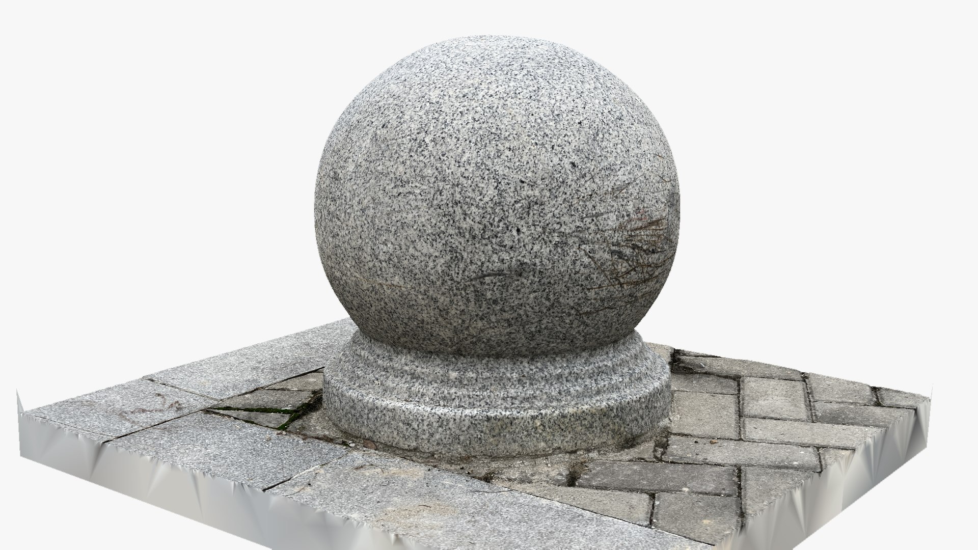 3D Model Round Stone Pier 3d Scan - TurboSquid 1990980