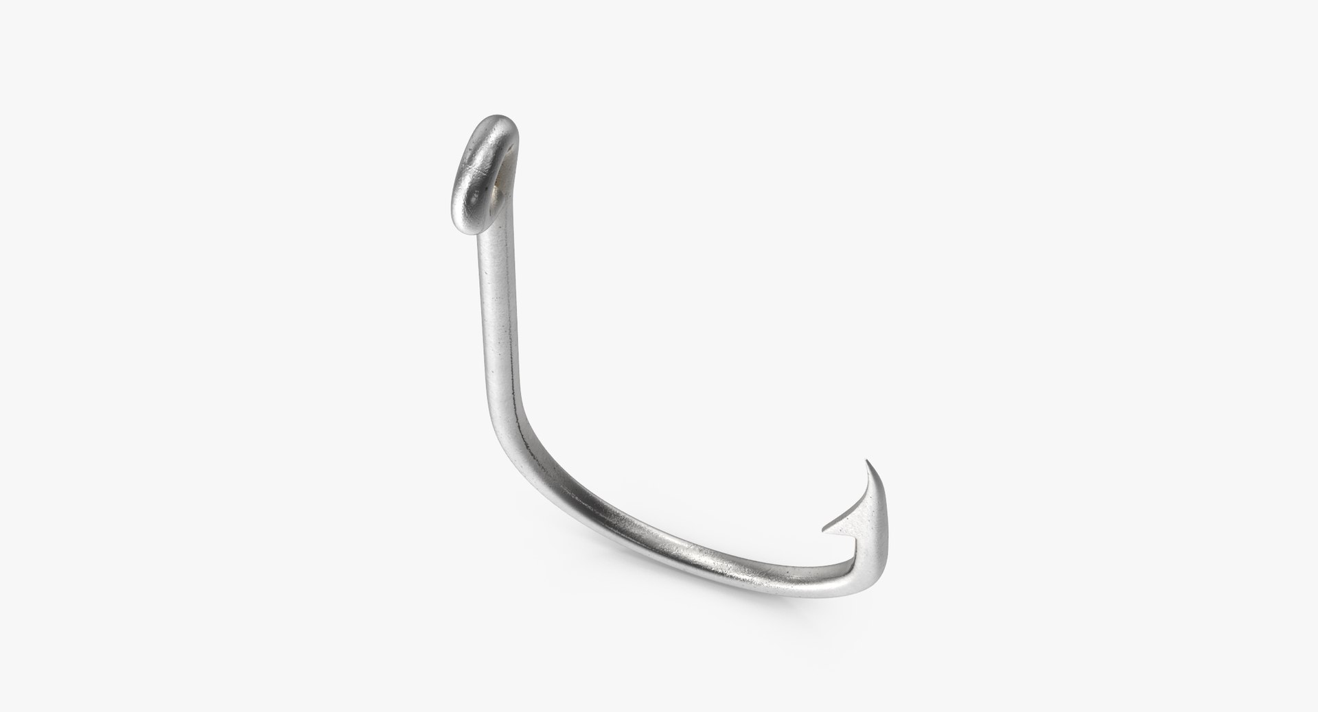 3d Model Of Fishing Hook