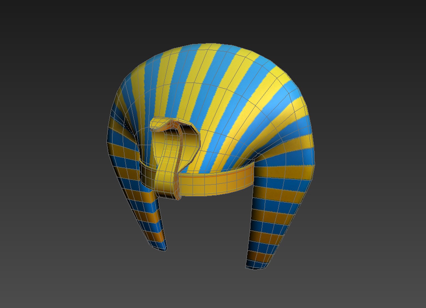 Pharaoh Hat 3D Model - TurboSquid 1436543