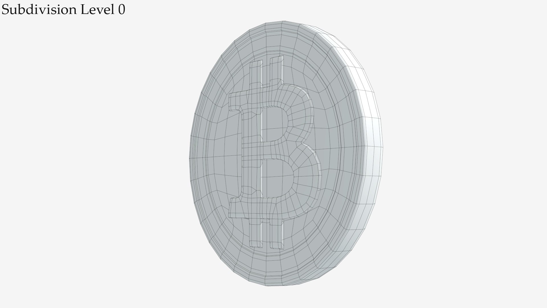 3D Model Gold Bitcoin - TurboSquid 1740857