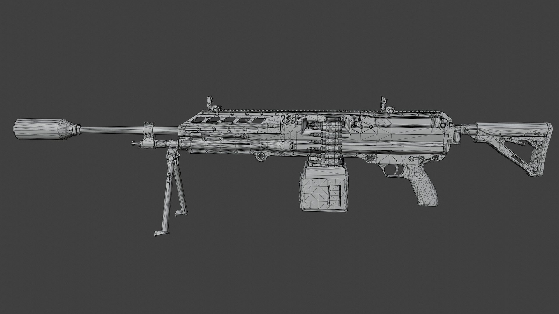 Sig MG338 Model - TurboSquid 1891584