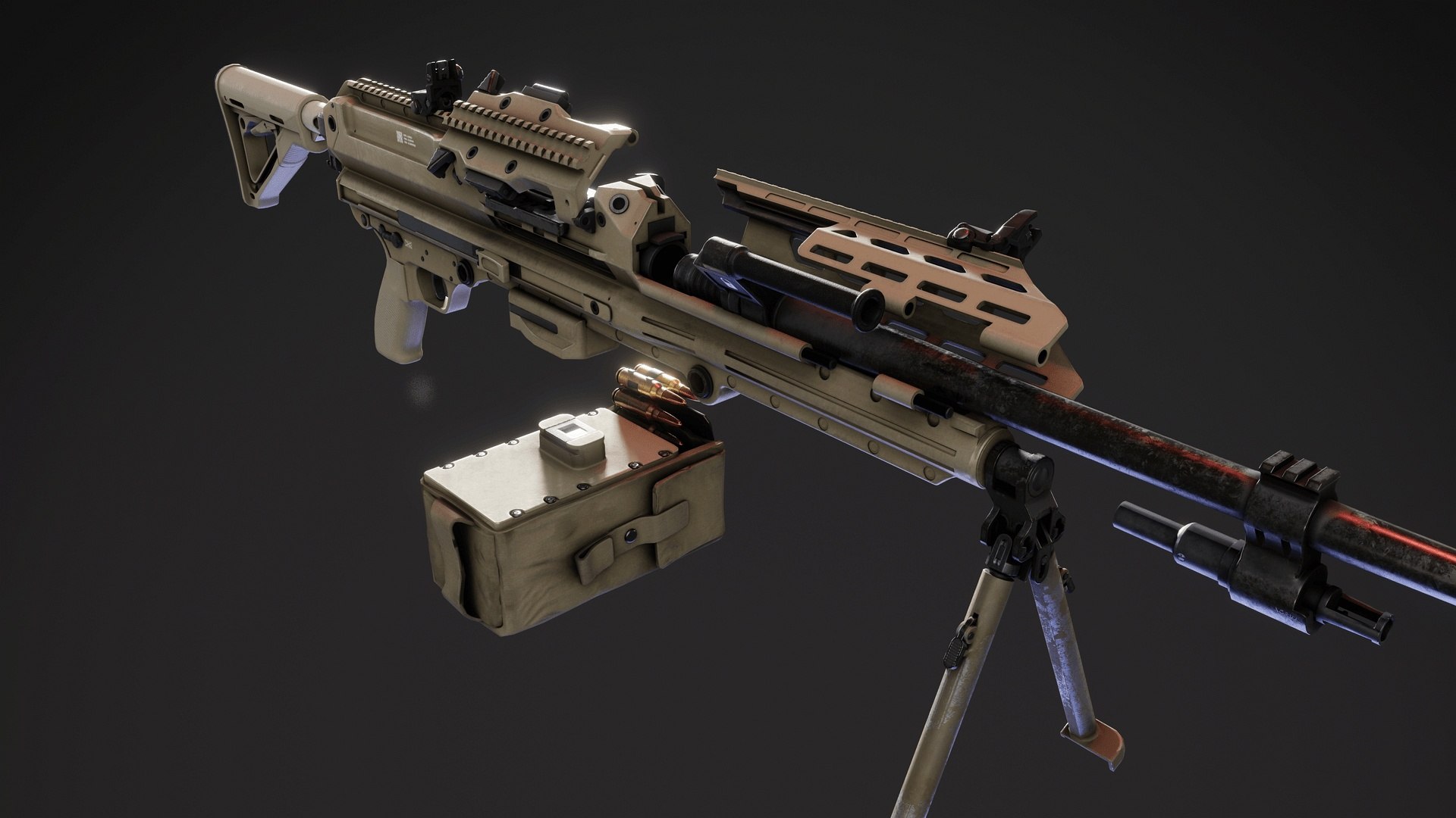 Sig MG338 Model - TurboSquid 1891584