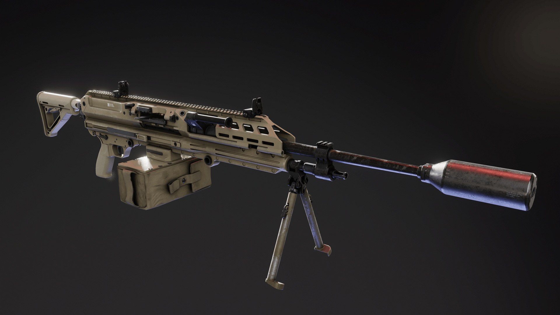 Sig MG338 Model - TurboSquid 1891584