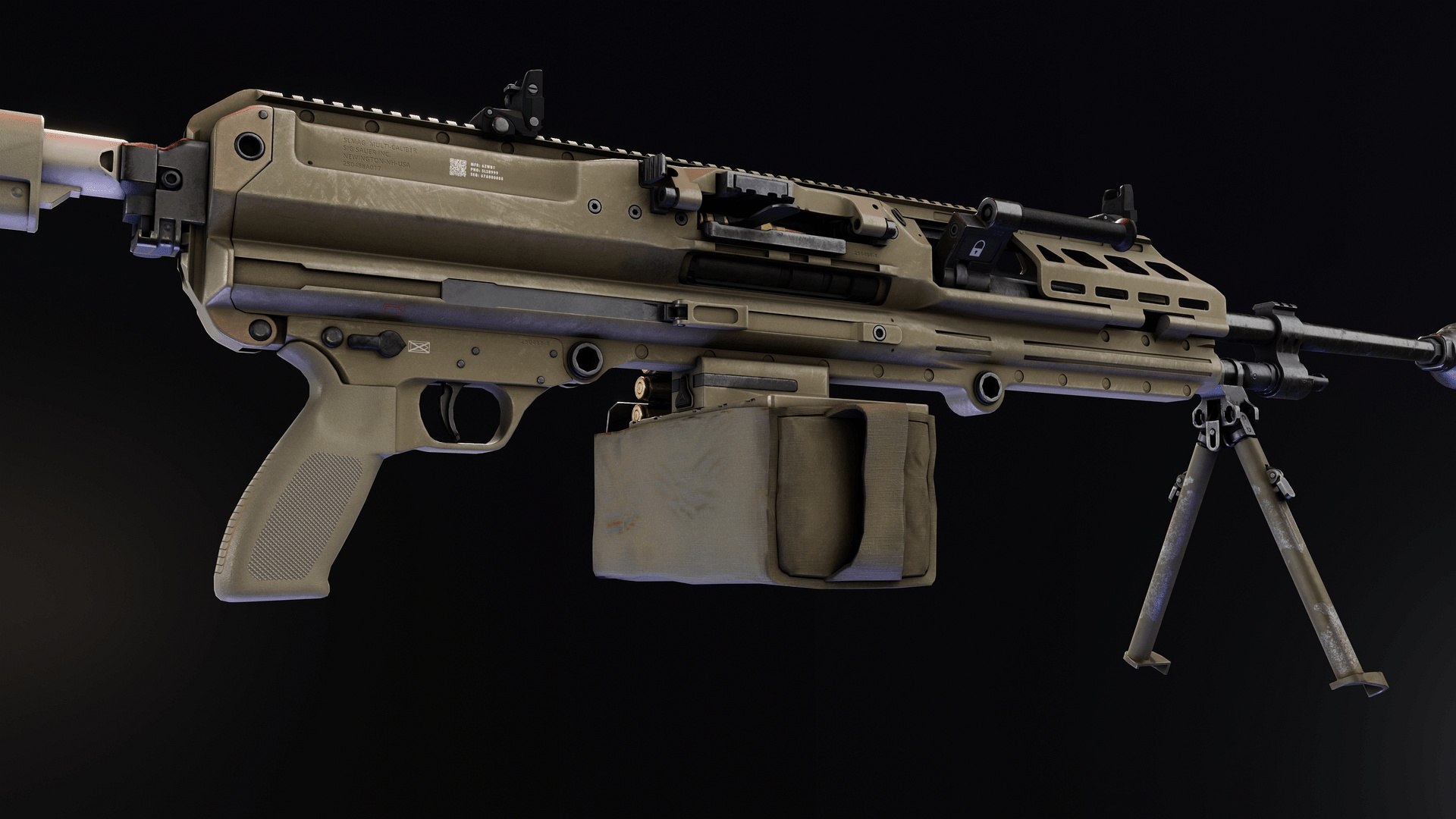 Sig MG338 Model - TurboSquid 1891584