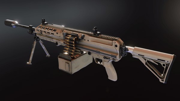 3D rifle 6p62 - TurboSquid 1453284