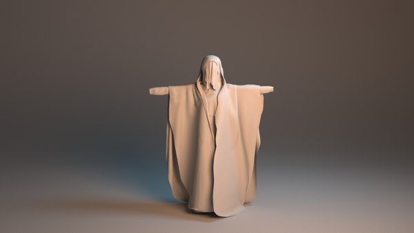 Abaya model - TurboSquid 2017240