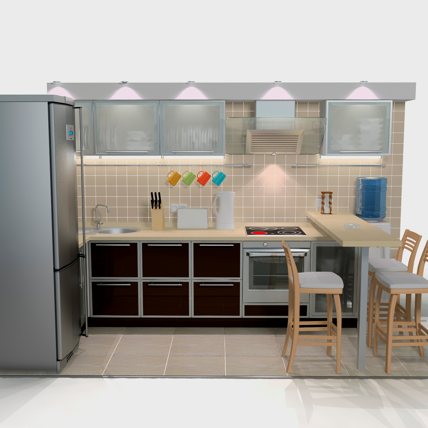 kitchen furniture 3d model