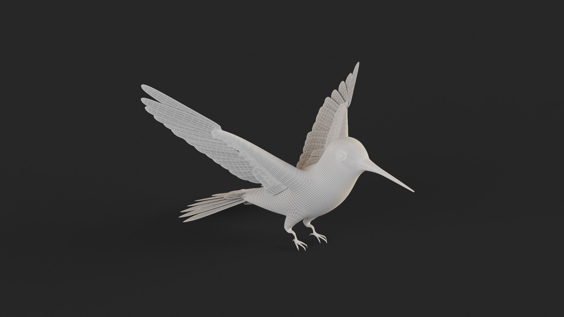 3D Realistic Hummingbird - TurboSquid 1704901