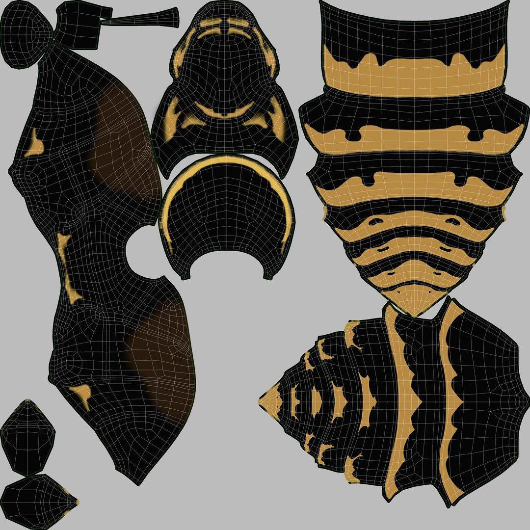 Wasp 3D Model - TurboSquid 1189560