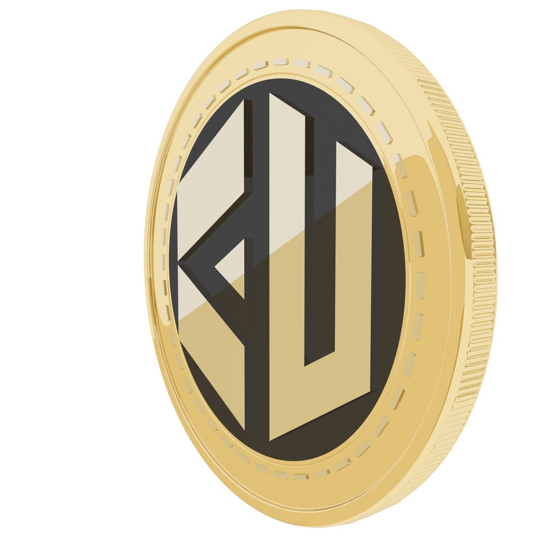 BUMO Cryptocurrency Gold Coin 3D Model - TurboSquid 1783515
