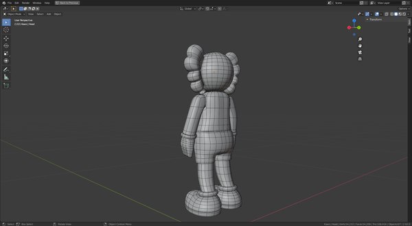 Kaws 1 3D model - TurboSquid 1759821