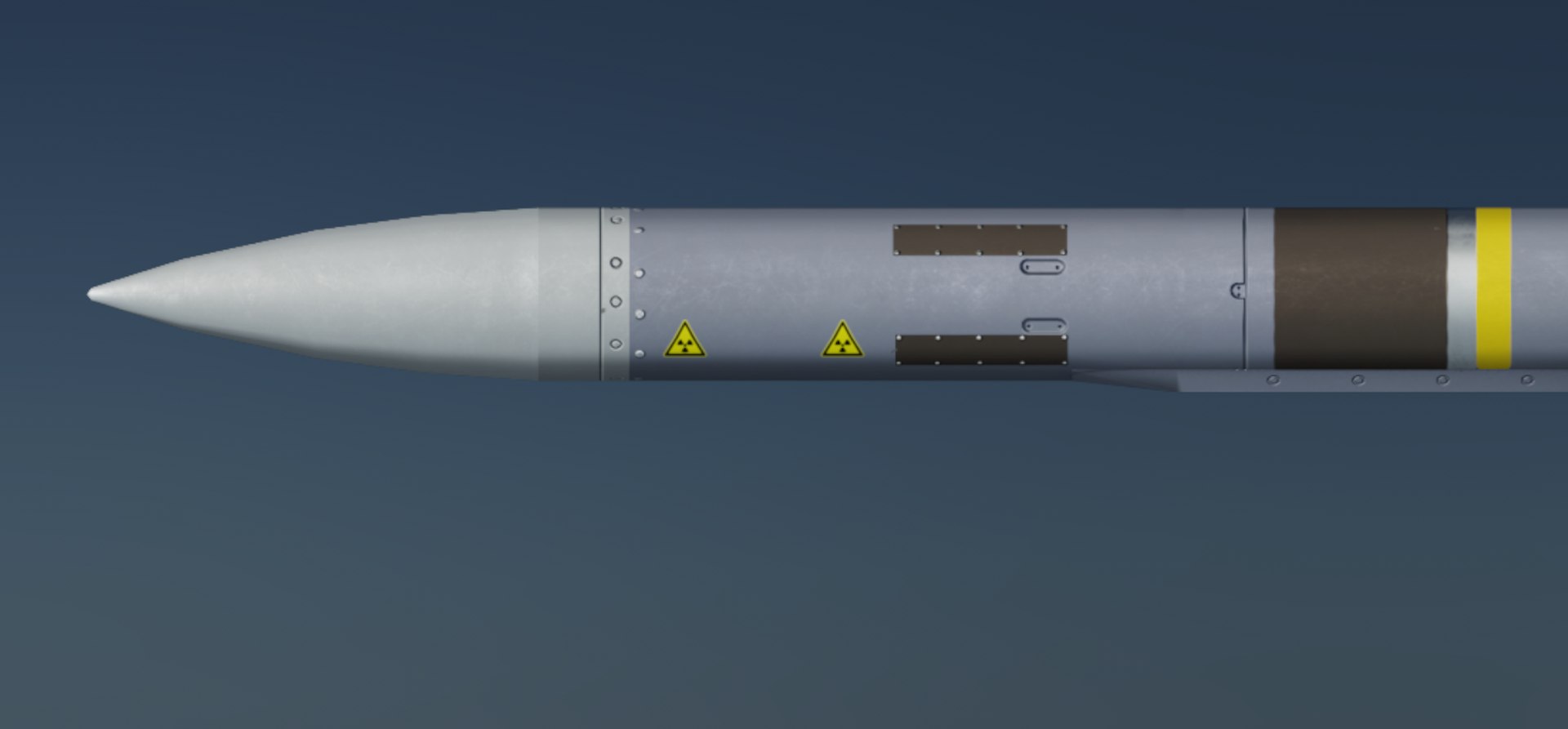 3D Model Meteor AA Missile - TurboSquid 2309588