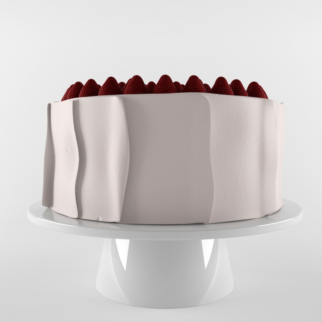3d Cake Strawberry
