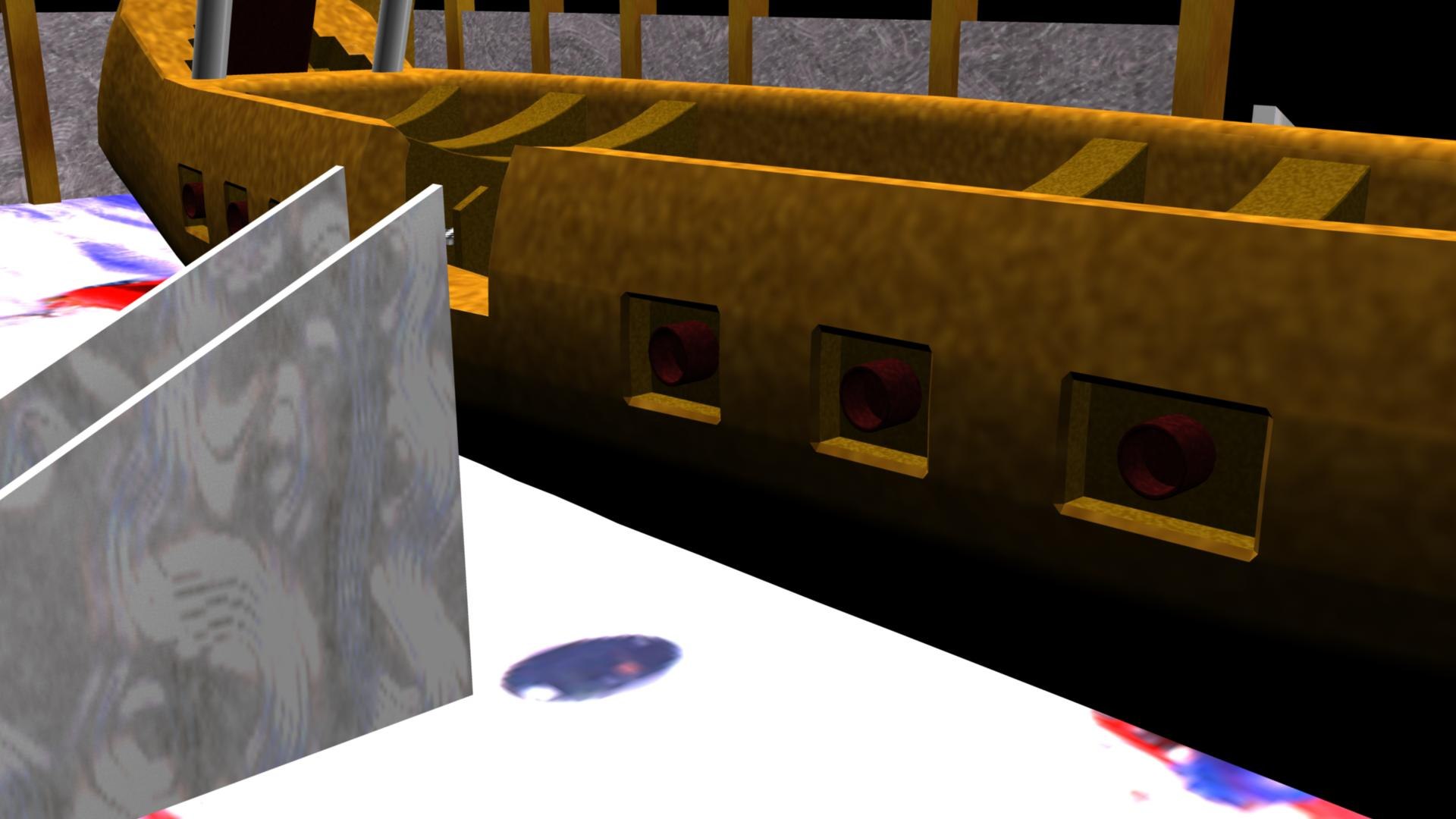 3d Carnival Ride Boat Swing Model