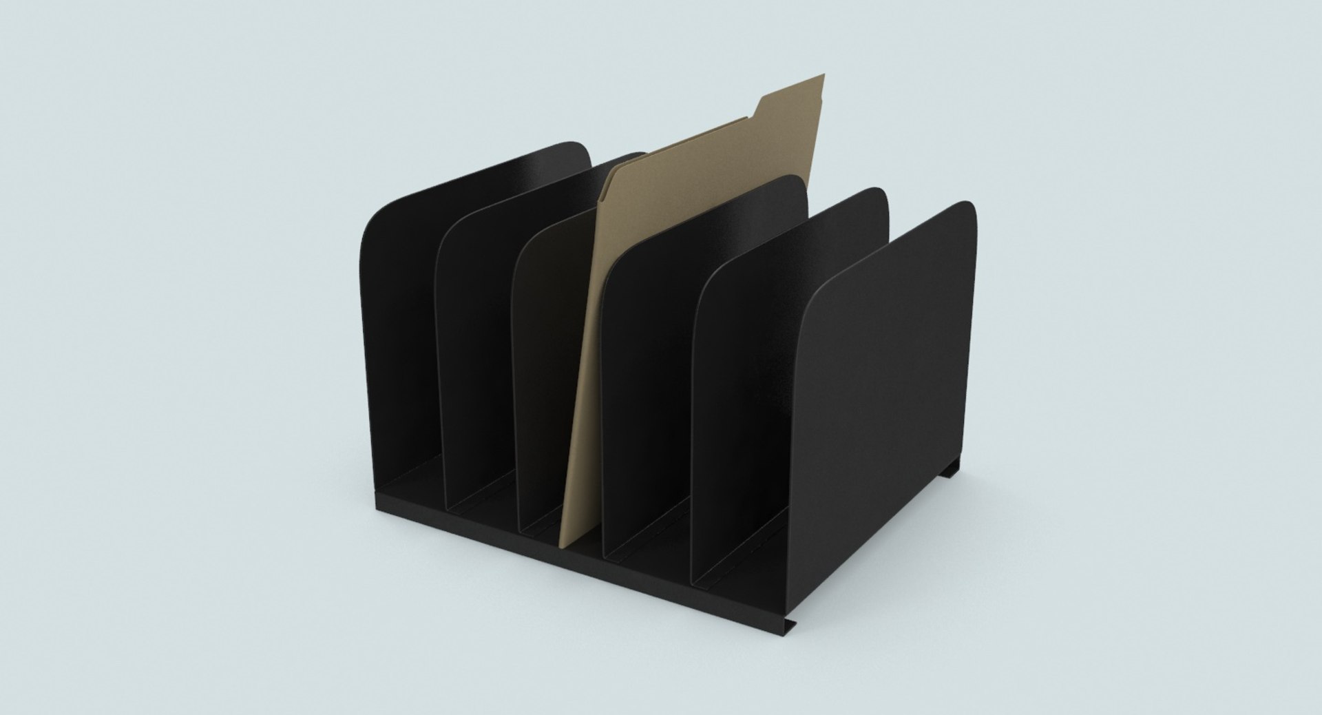 File-holder-01 3d Model