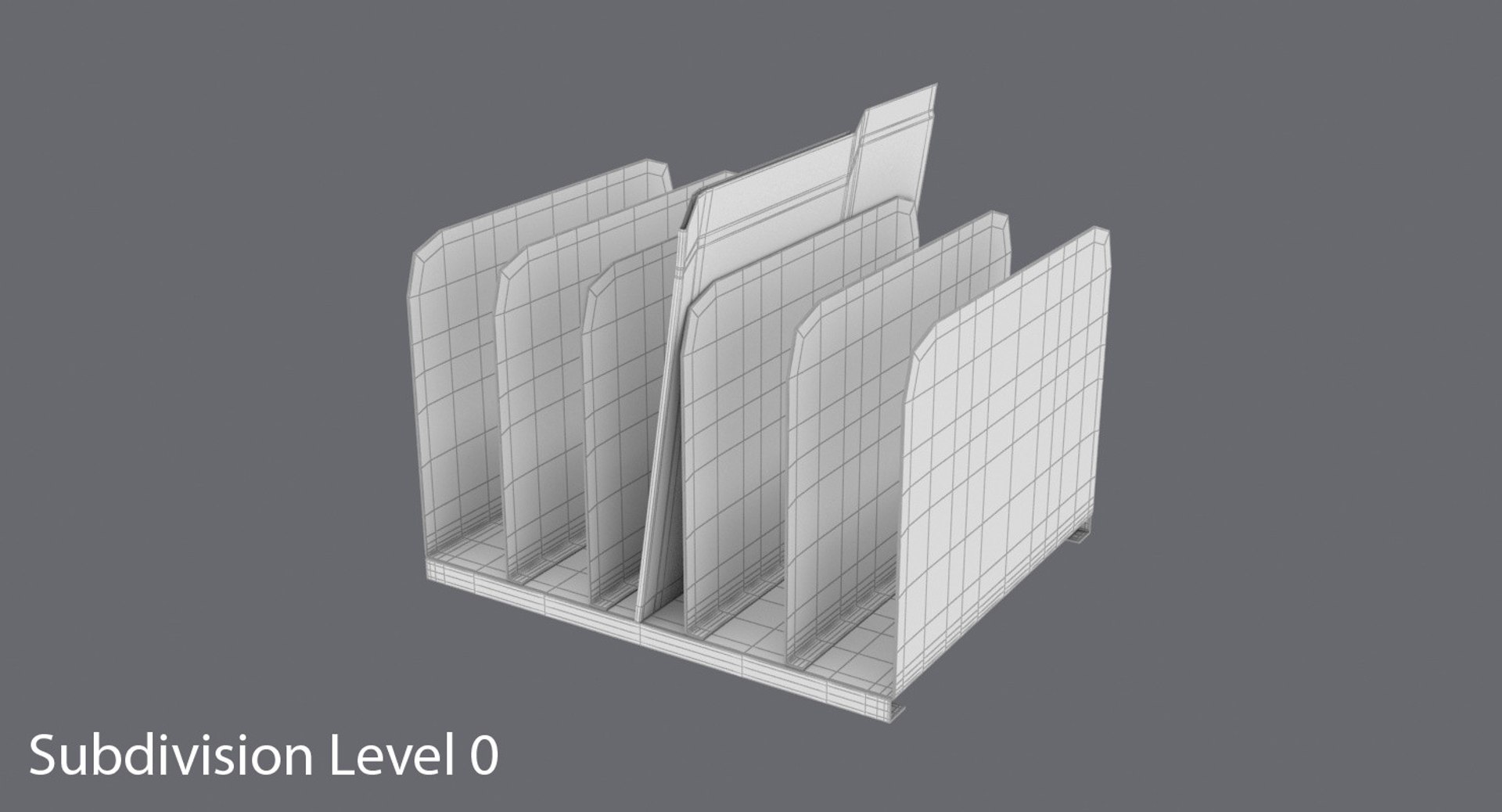 File-holder-01 3d Model