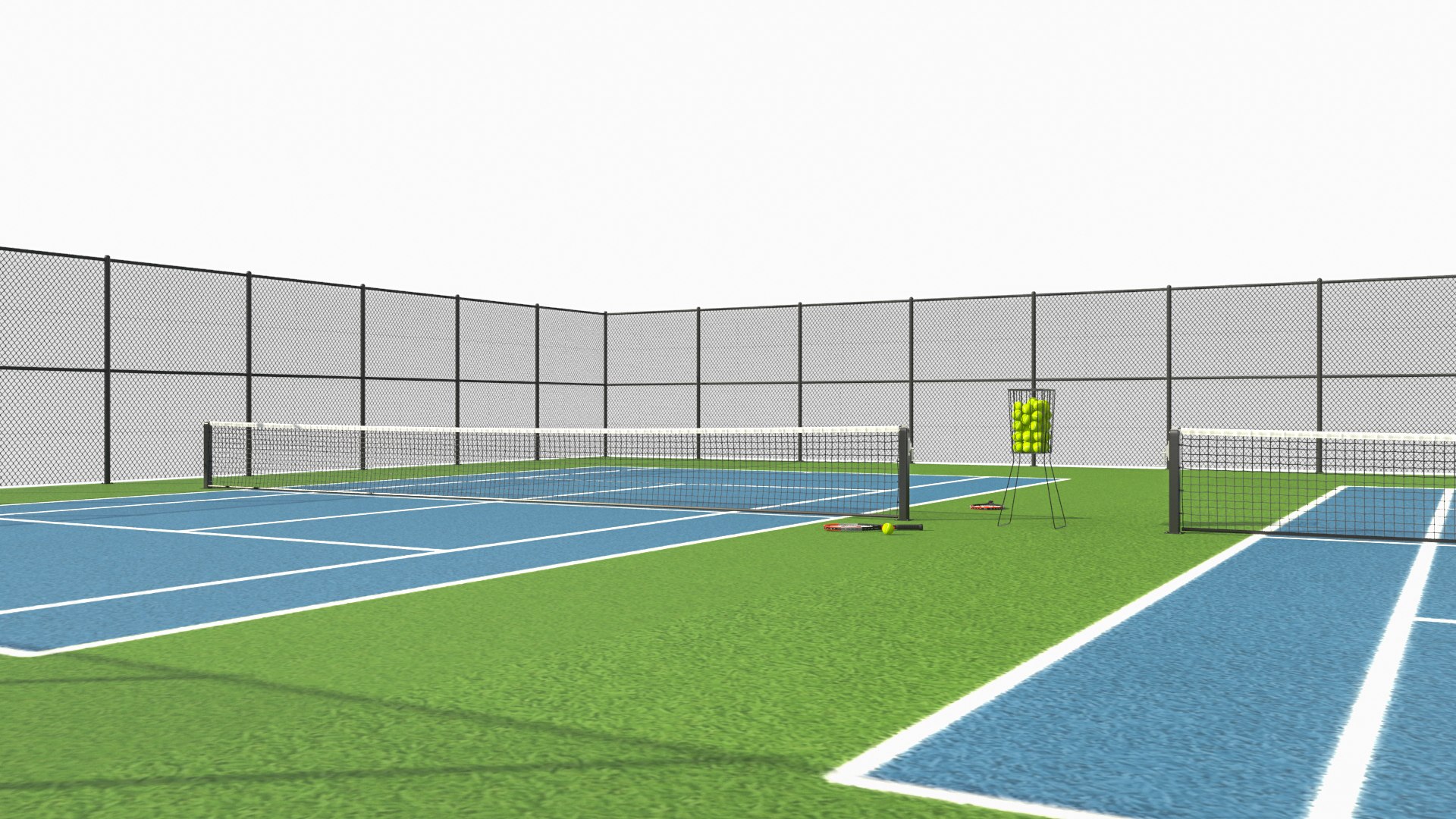3D model Tennis Court 06 - TurboSquid 2051358