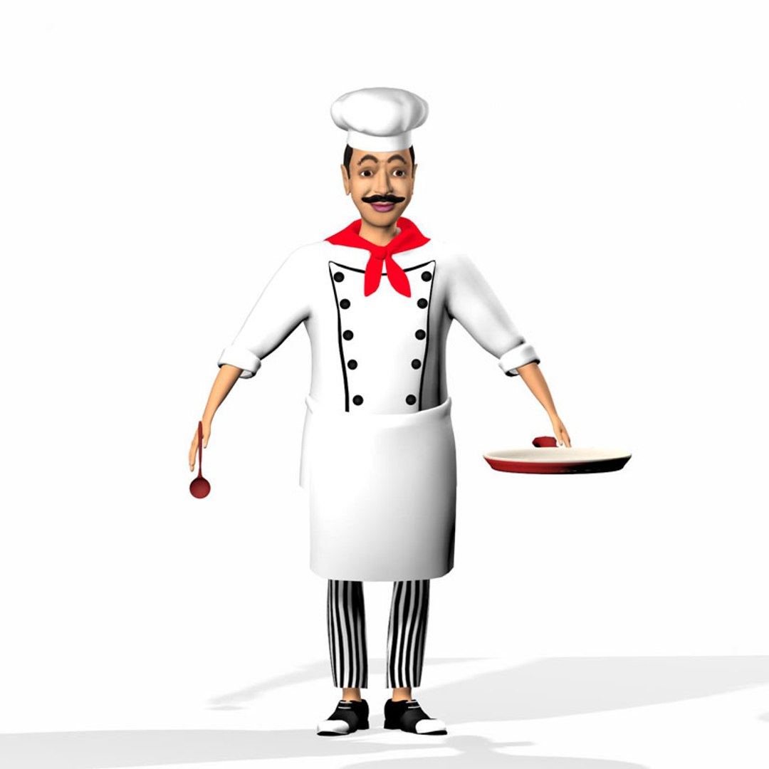 3D Cook Model - TurboSquid 1373302
