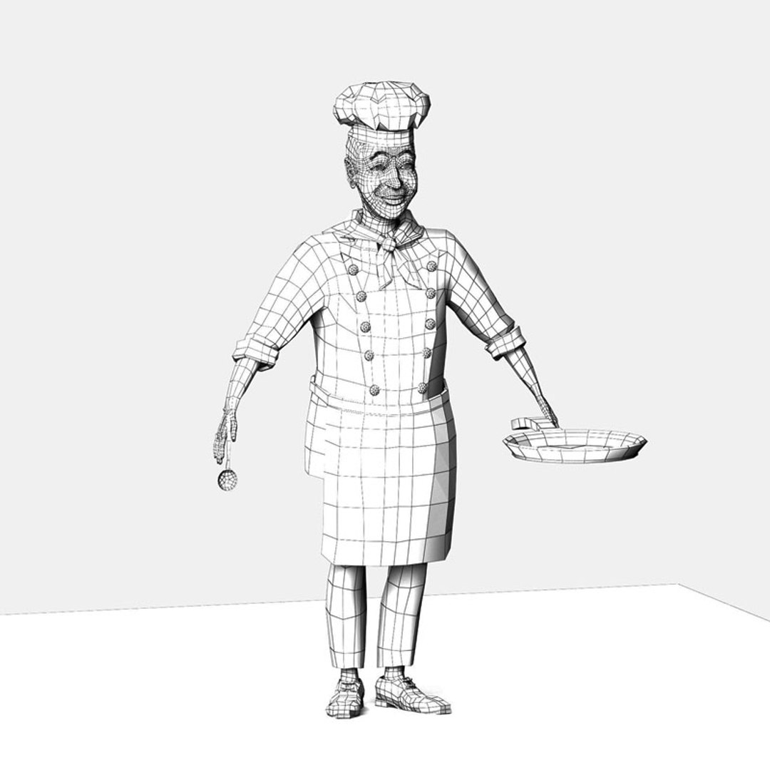 3D Cook Model - TurboSquid 1373302