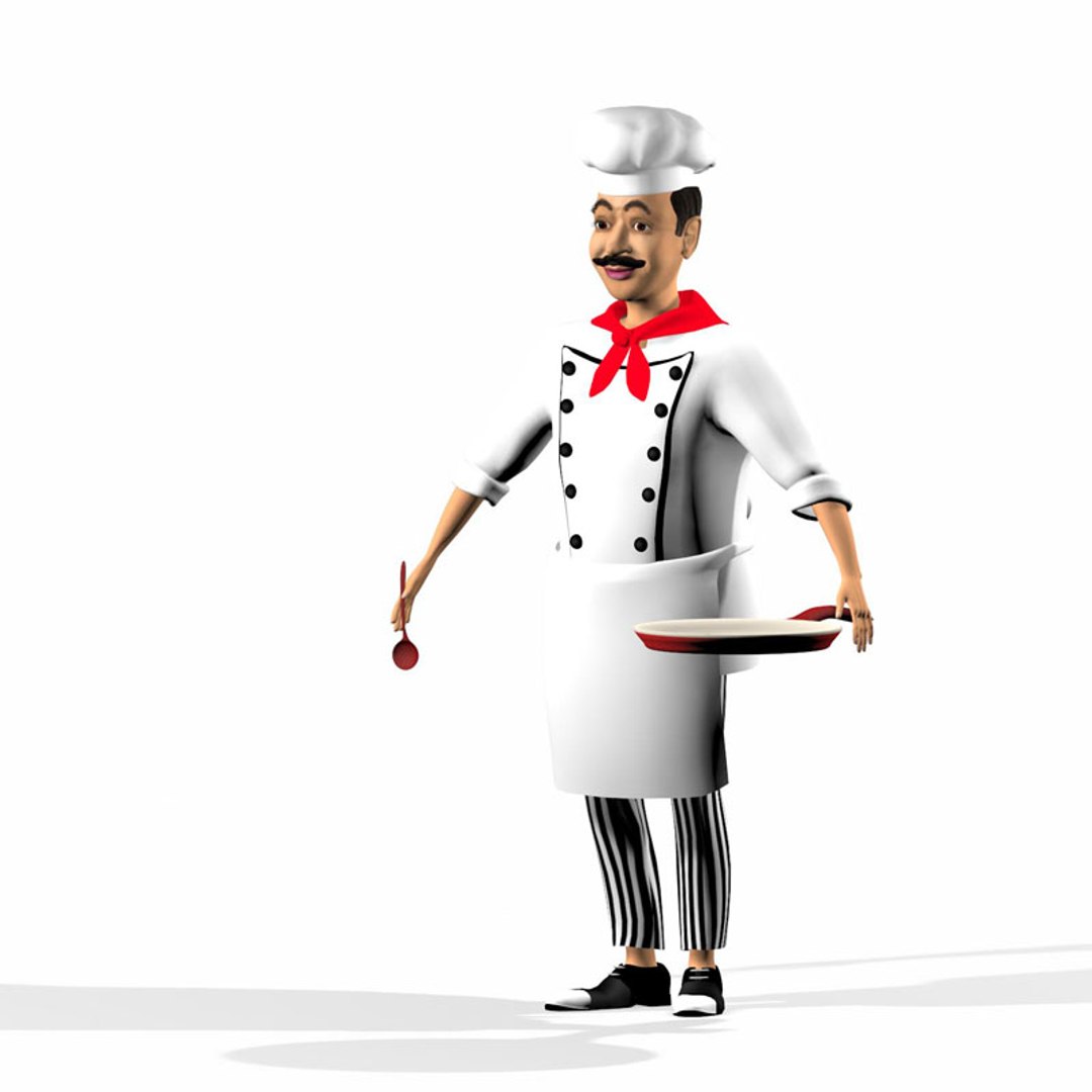 3D Cook Model - TurboSquid 1373302