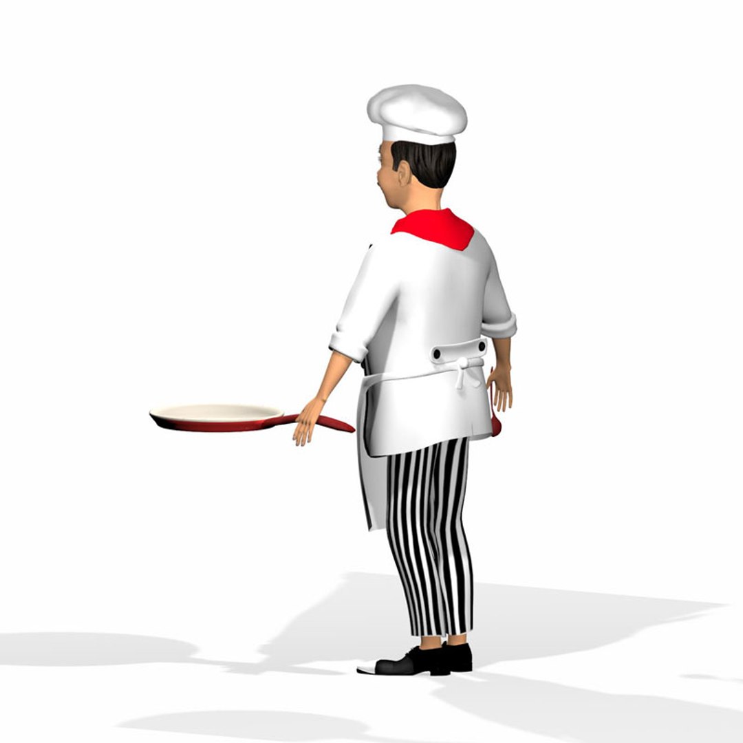 3D Cook Model - TurboSquid 1373302