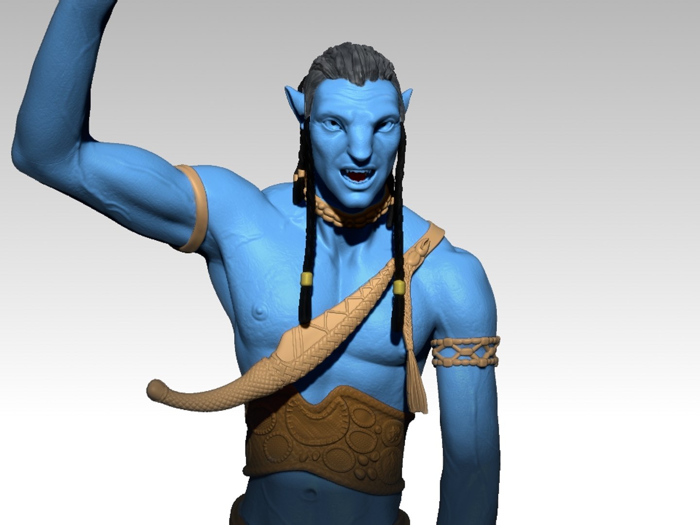 Avatar Jake sully 3D - TurboSquid 2096983