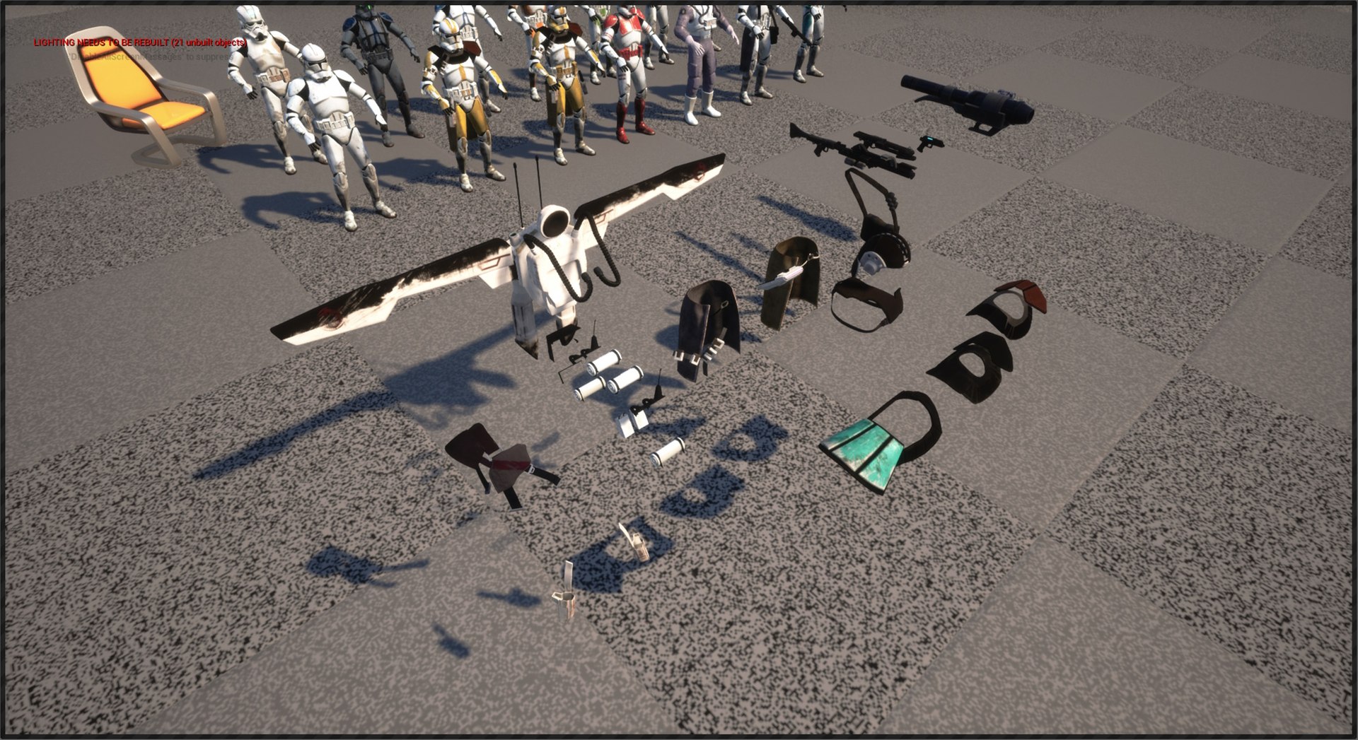 3D Clone Trooper Phase II Legion Mega Pack - TurboSquid 2391535