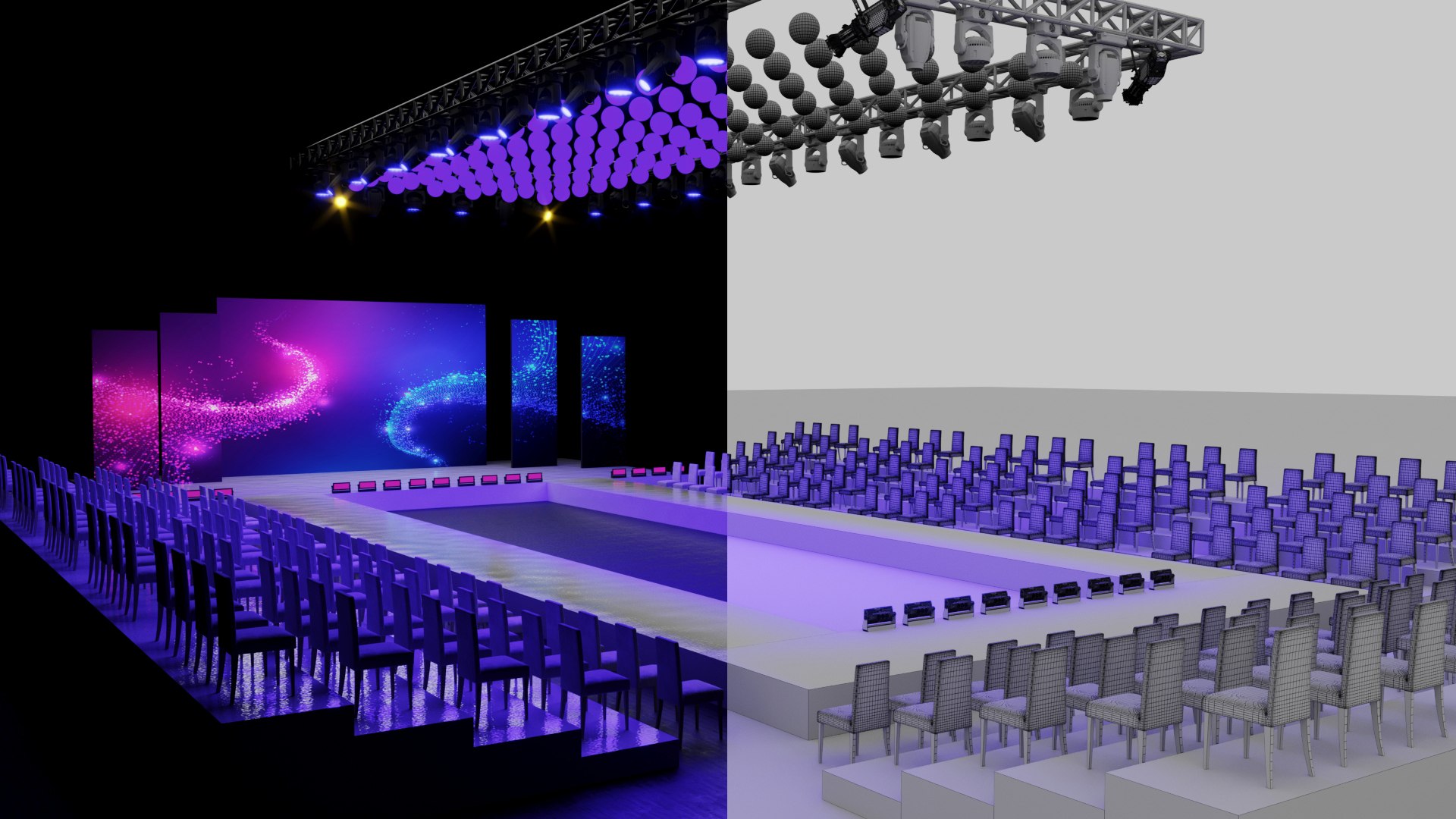 Fashion Show Catwalk 2 Design 3D - TurboSquid 2154512