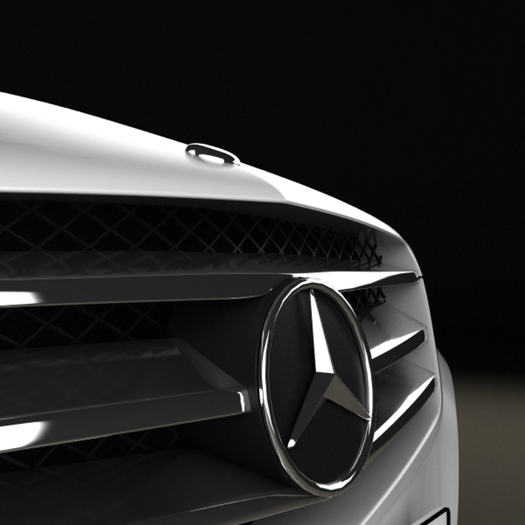 3d model mercedes-benz r class 2011