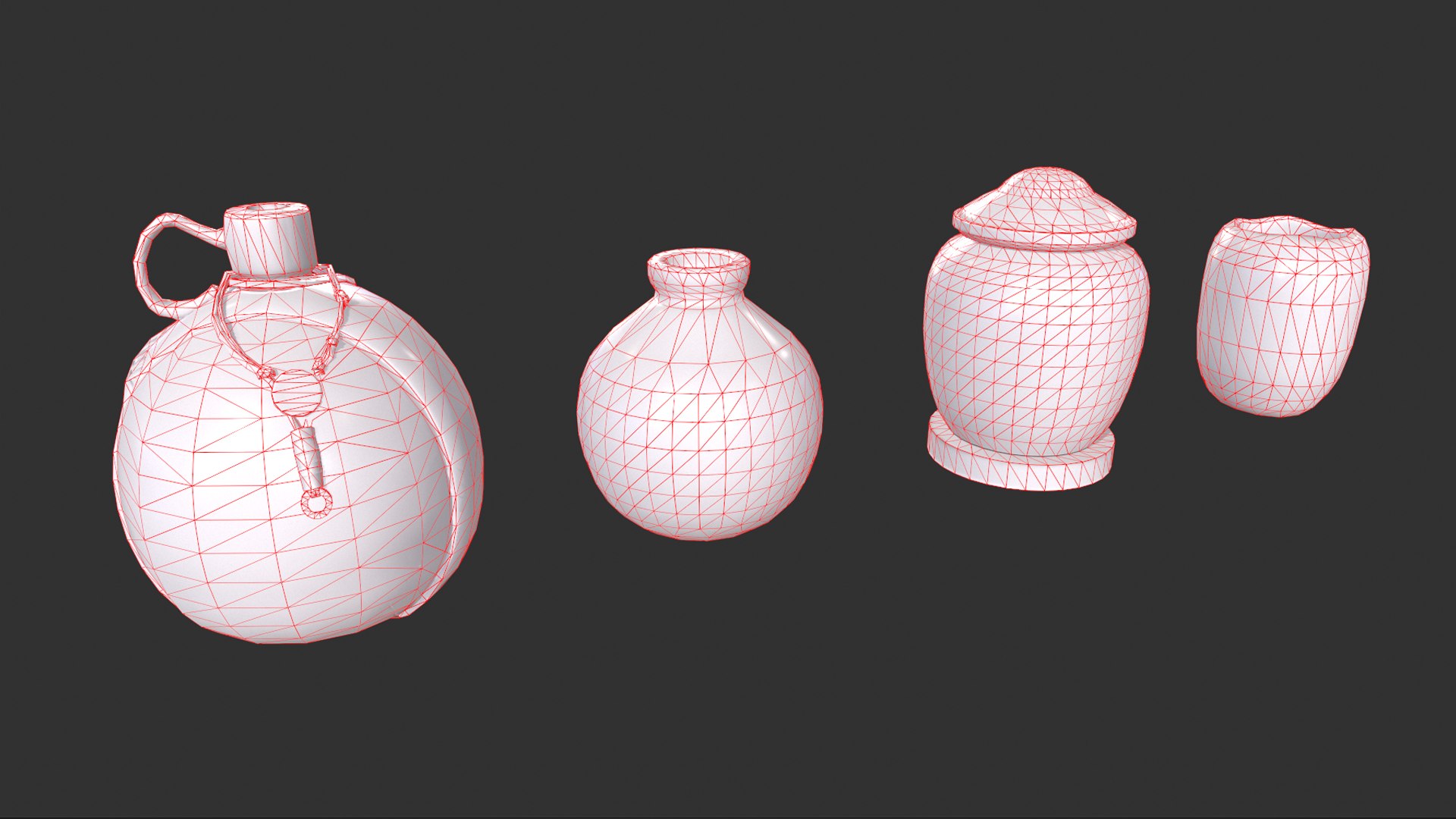 Clay Jars 3D Model - TurboSquid 1762984