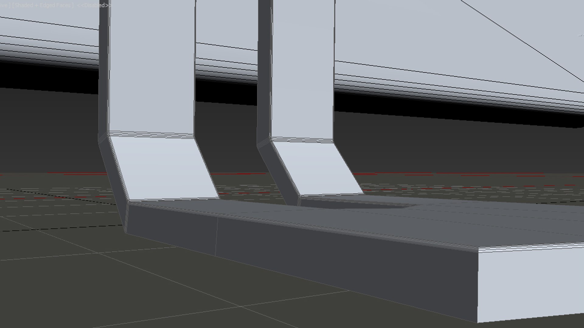 3d Simple Monitor Screen Model