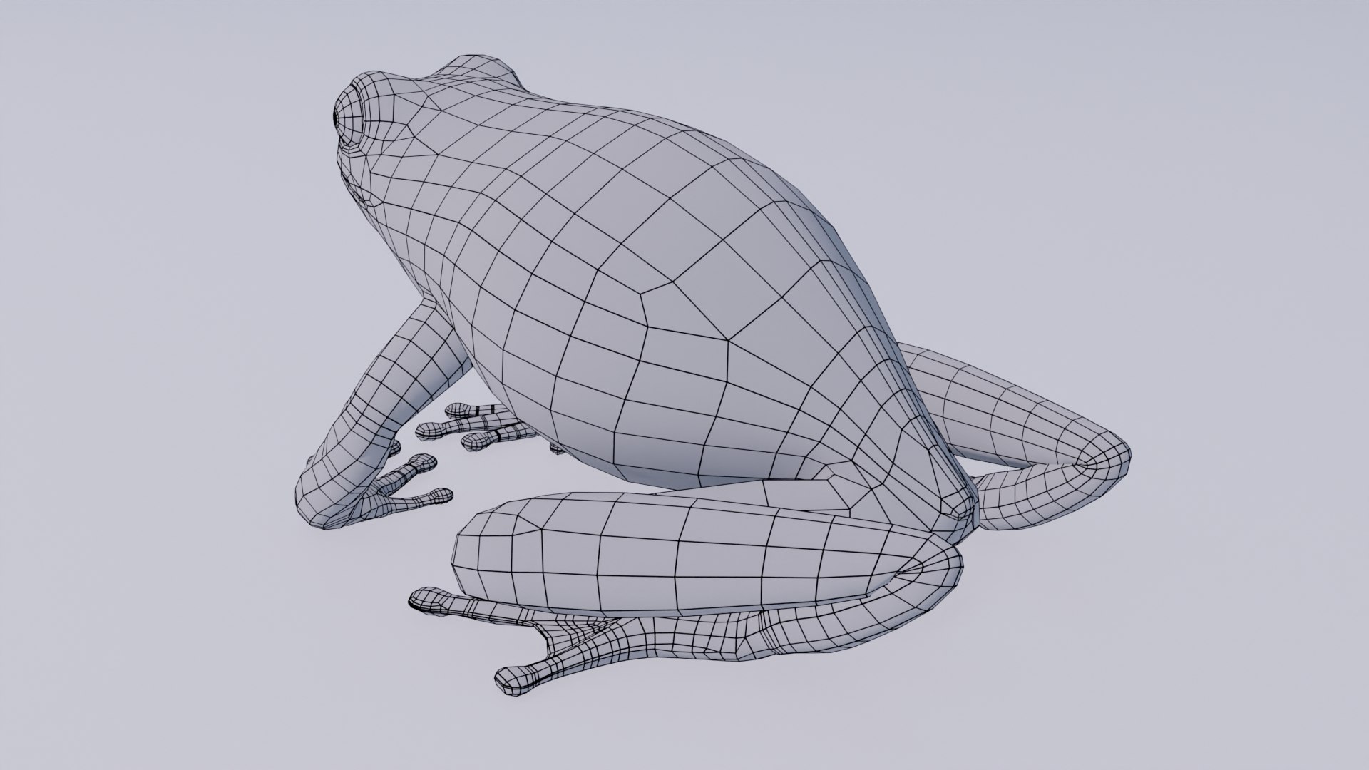3D model Barking Tree Frog -Animated - TurboSquid 1767321