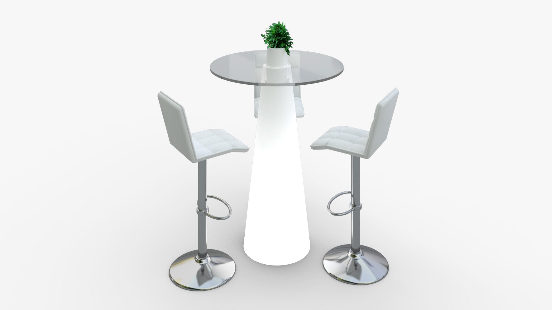 3D Lit Cocktail Set Model - TurboSquid 2219933