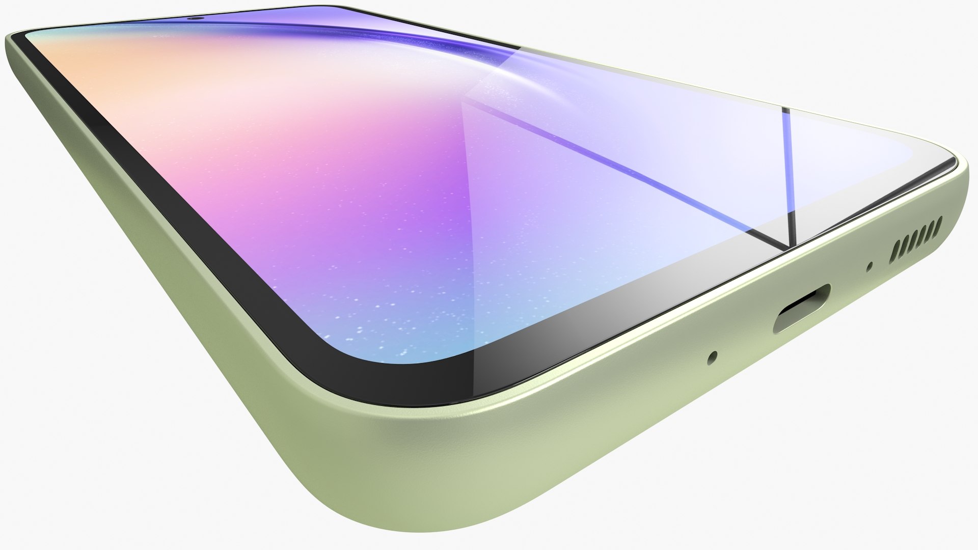 3D Samsung Galaxy A54 5G Lime Model - TurboSquid 2041390