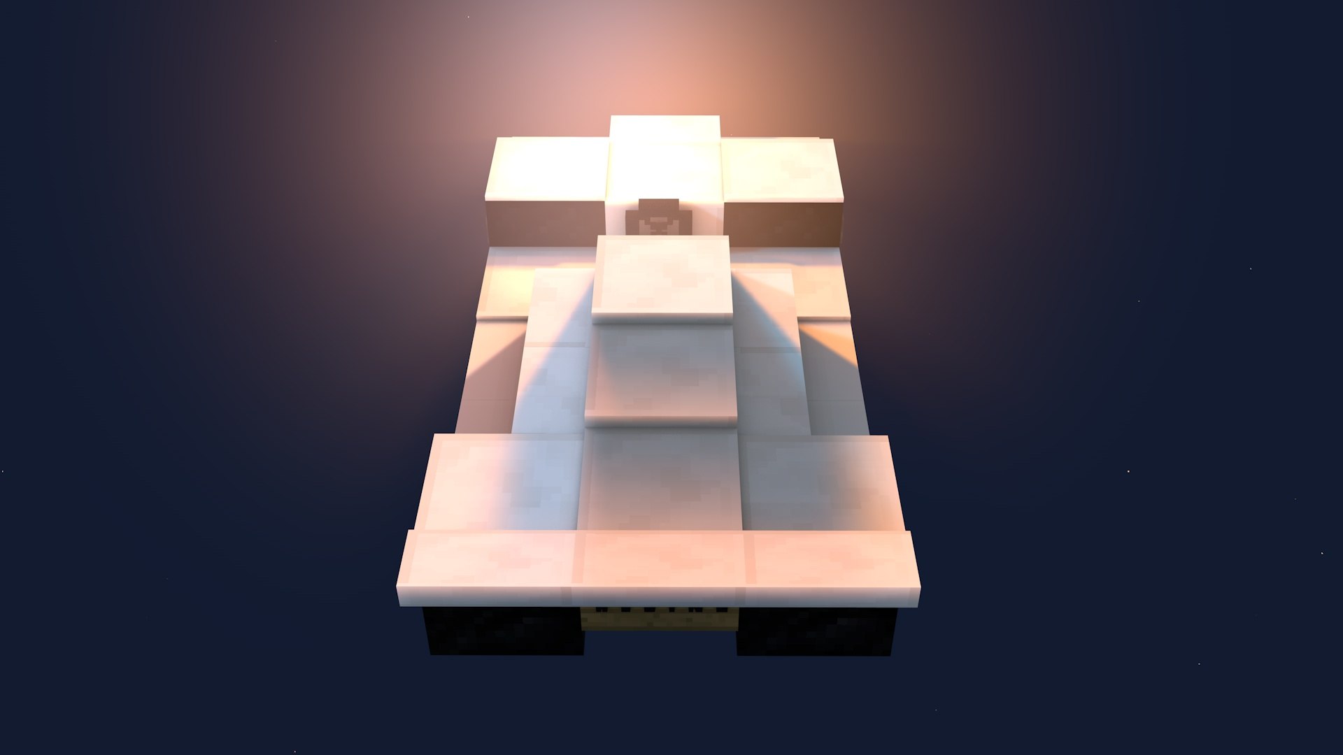cinema4d minecraft sports car