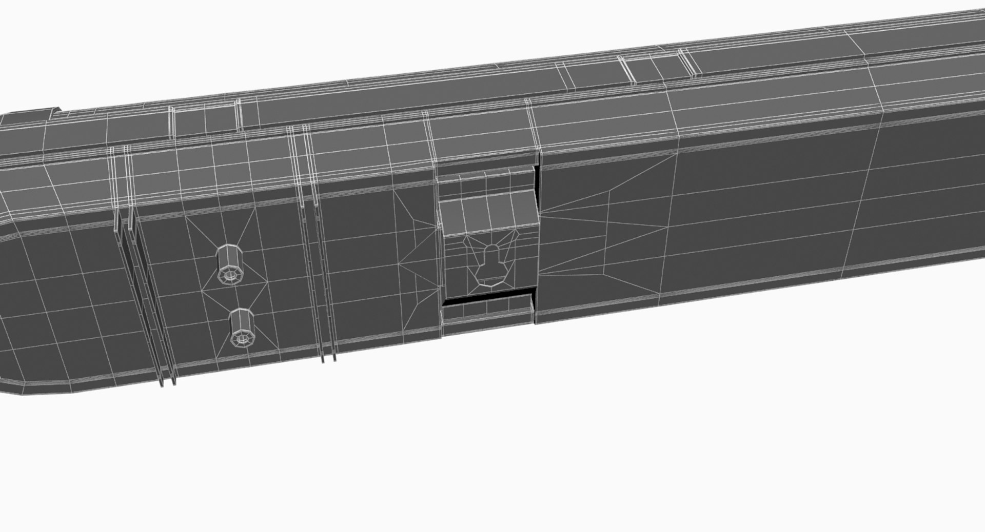 Fluorescent Tube Light 3D Model - TurboSquid 1320394